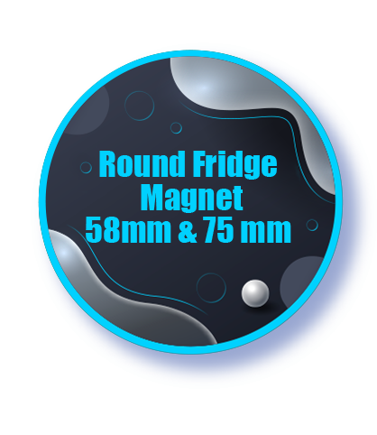 Round Fridge Magnet – dhcrafts